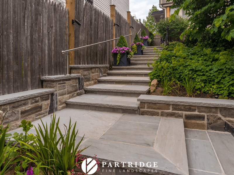 Banas Stones Slate Grey Square Cut Flagstone (multiple sizes) - Ontario ...